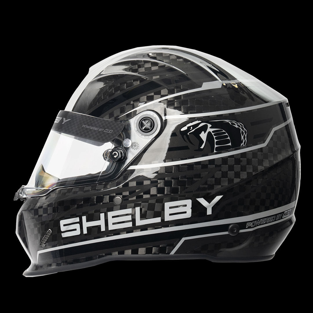 SHELBY RACING HELMETS | TALL TEXAN BLACK – Hax Helmets US